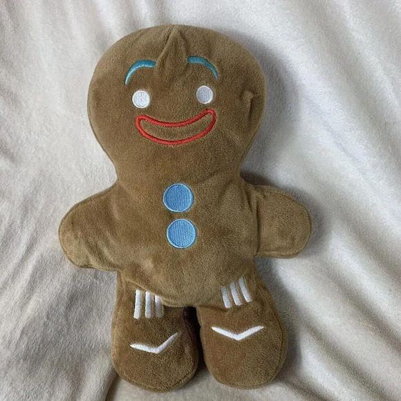 Toys | Shrek Gingy Gingerbread Man Plush 12 Soft And Squishy Stuffed ...